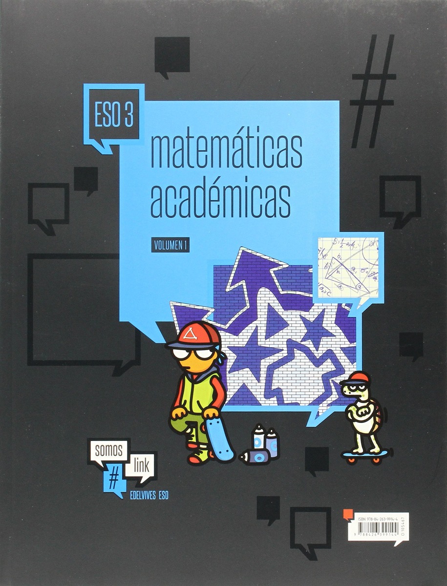 Matemáticas Académicas 3º ESO (Tres volúmenes) – Libros de Texto Low Cost